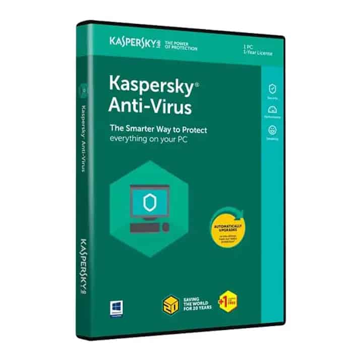 Kaspersky Anitvirus 2021 1 user (Plus 1 Free License) - Same Day Delivery