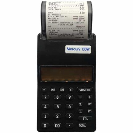 Mercury 130W (Type A Control Unit) ETR Machine - 2000 Daily Receipt ...